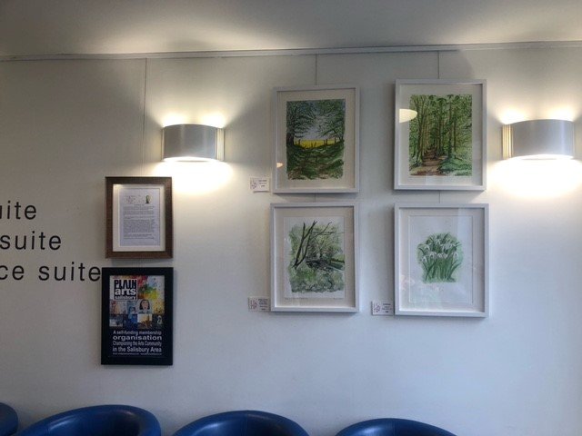 Exhibition @ Salisbury Medical Practice – Lucinda Nicholas Art